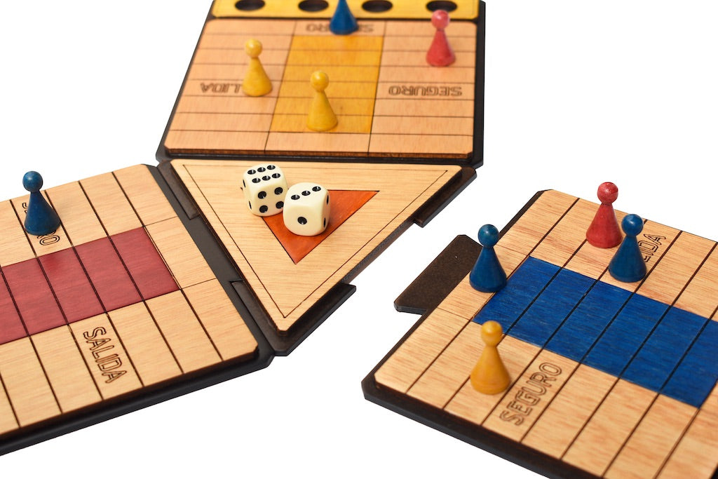 Juego De Mesa Parques Desarmable Modular Madera